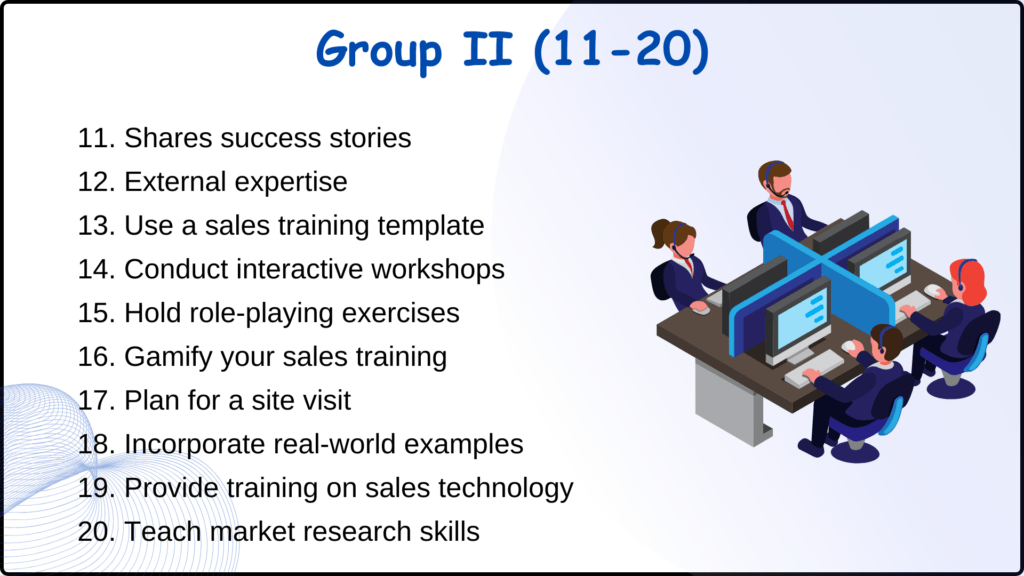 31 Best Sales Training Ideas for High-Performing Teams in 2024 | Enthu.AI