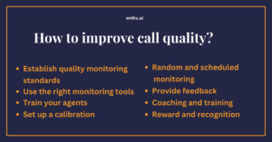 Call Quality And How To Monitor It In 2025 | Enthu.AI