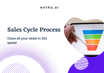 7 Stages of Sales Cycle: Roadmap to Success| 2024 | Enthu.AI